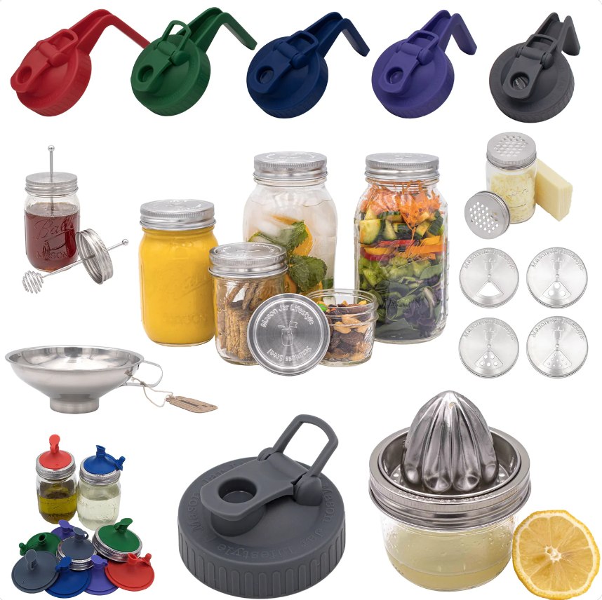 Mason Jar Accessories – Little Red Farm