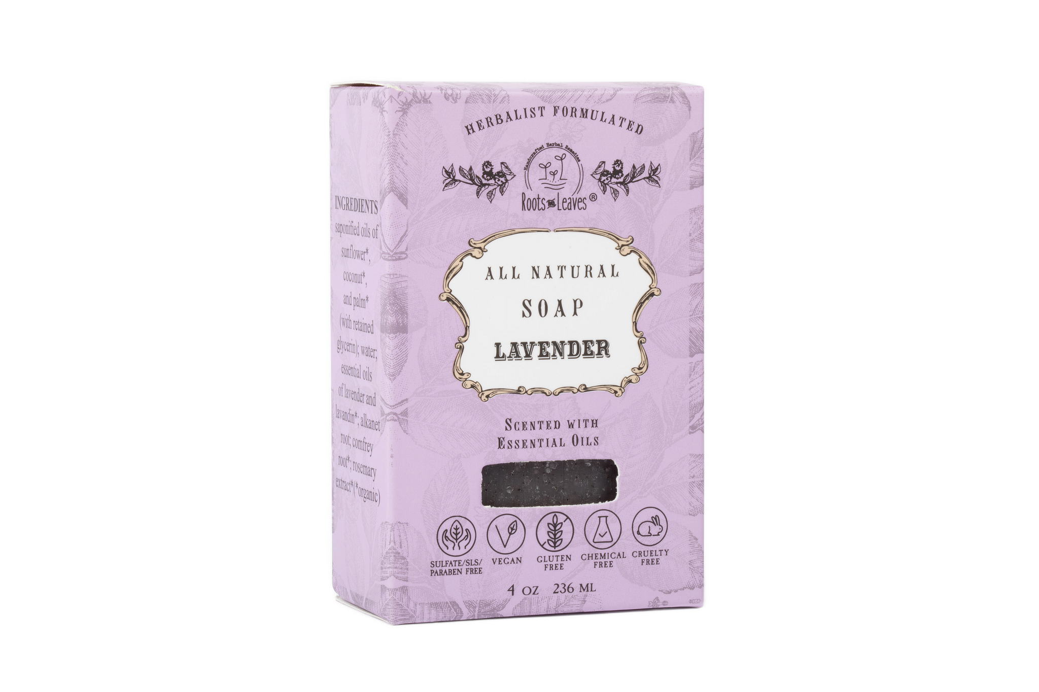 Organic Vegan Lavender Bar Soap – Little Red Farm