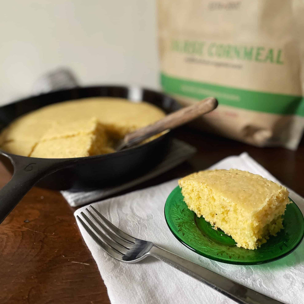Organic Fine Cornmeal – Little Red Farm
