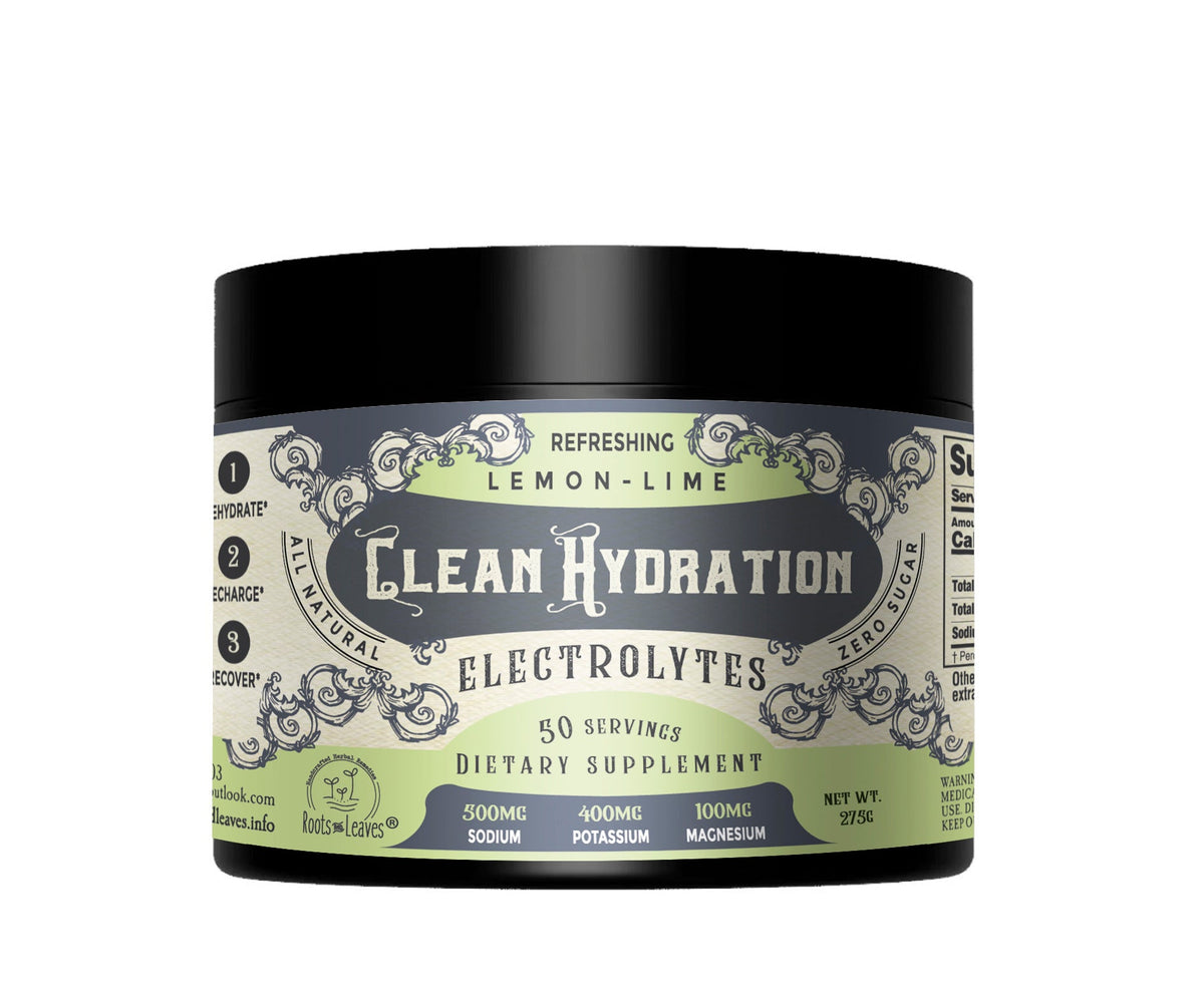 Clean Hydration - Lemon Lime - Electrolytes – Little Red Farm